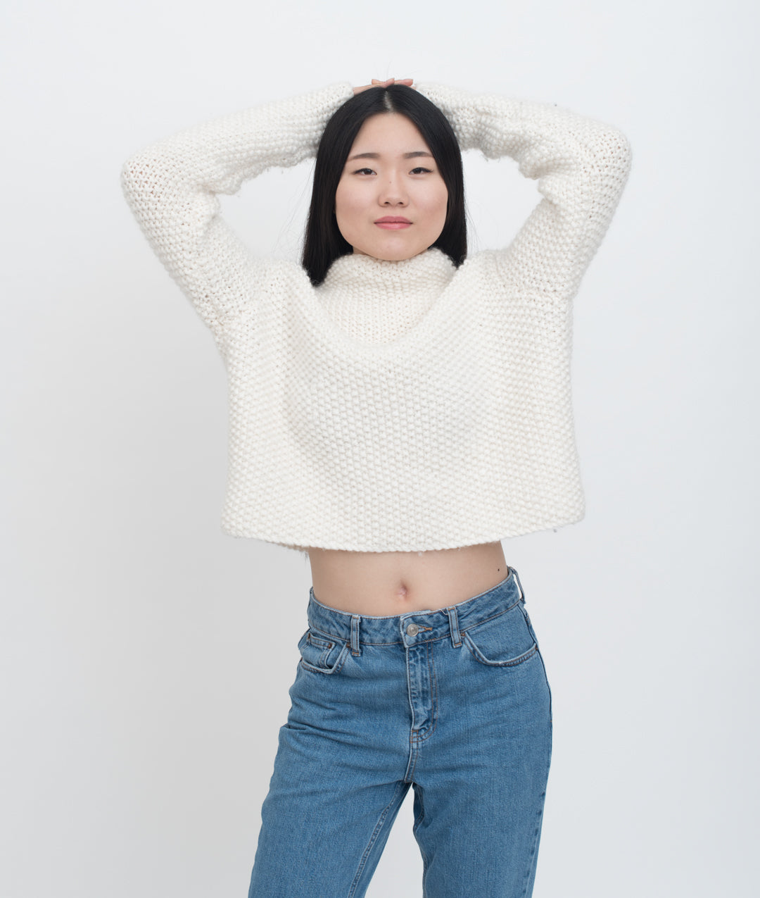 Brenda Sweater Knitting Kit | Easy Sweater in Organic Wool – BettaKnit