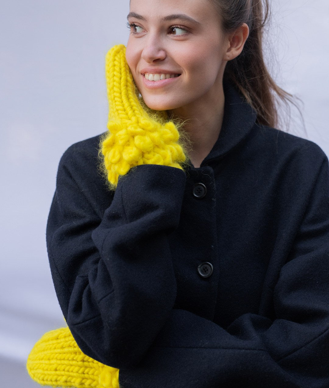 Be Different Mittens Knitting Kit | Easy Wool Mittens in Cool Wool ...
